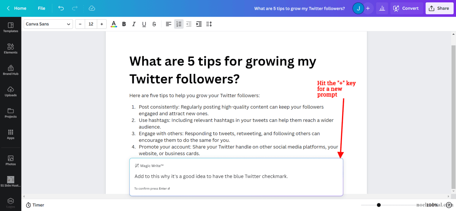 How to Use Canva AI Writer: Easy Content Creation